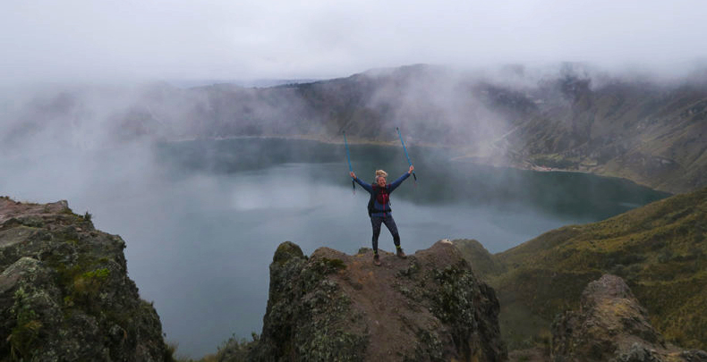 Quilotoa loop Ecuador | Tips & info over de hike naar het Quilotoa lake